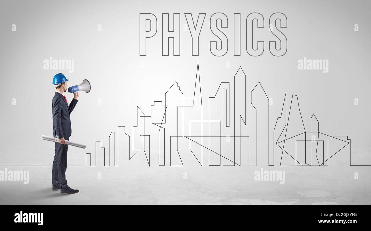 Businessman in hard hat holding blueprint Stock Photo - Alamy