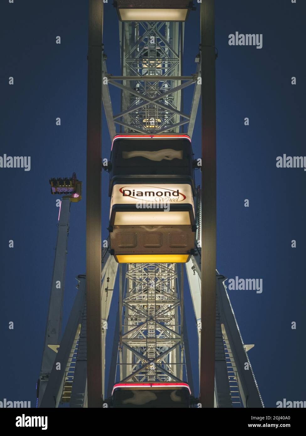 Giant Wheel Closeup, Amsterdam, Netherlands Stock Photo - Alamy