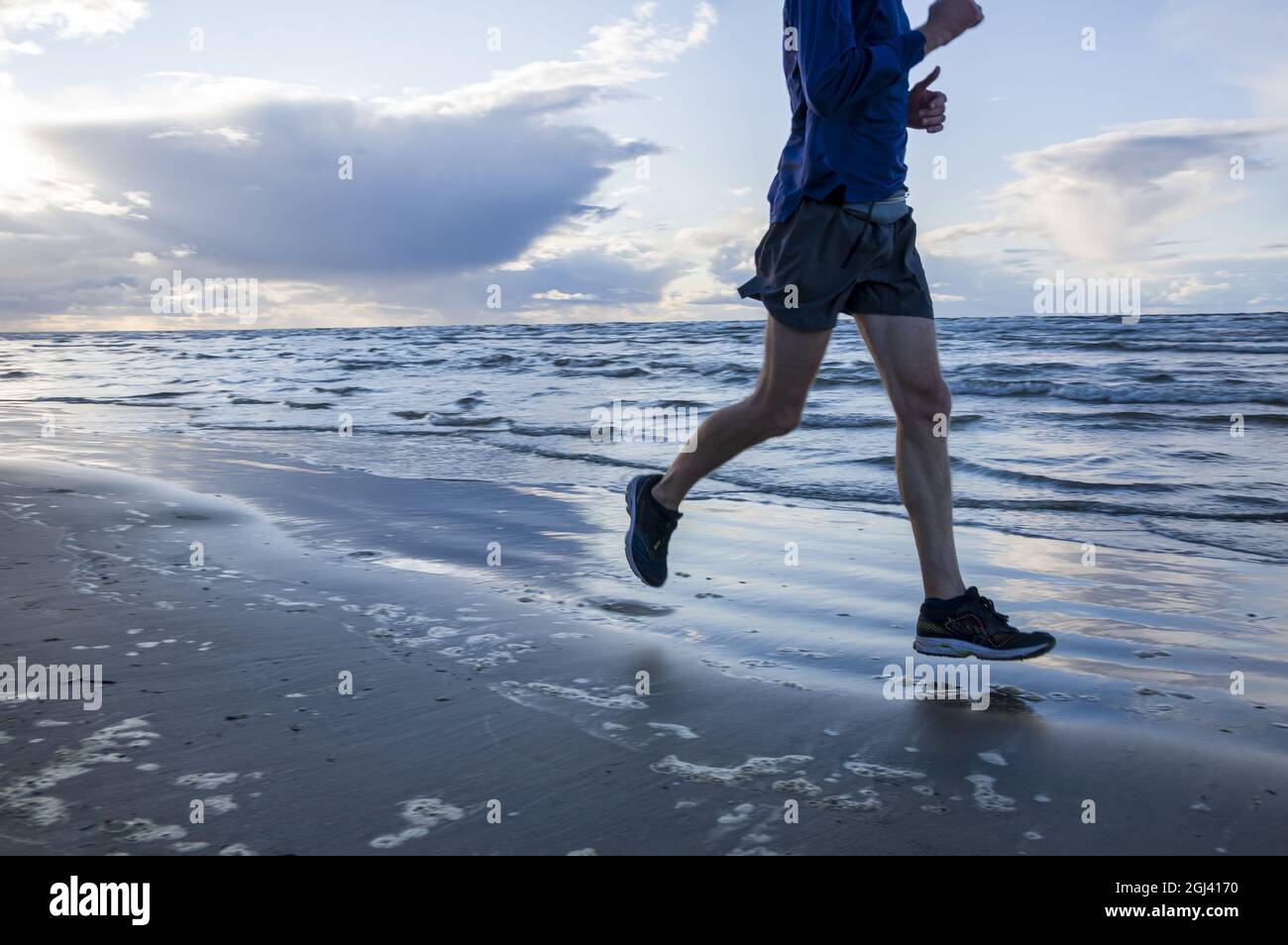 Windy man silhouette hi-res stock photography and images - Alamy