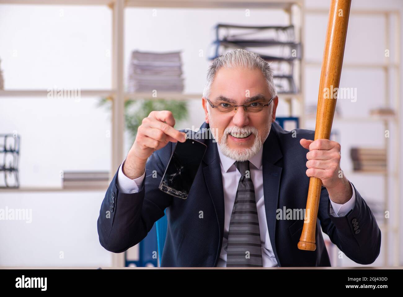 Destroying phone hi-res stock photography and images - Alamy