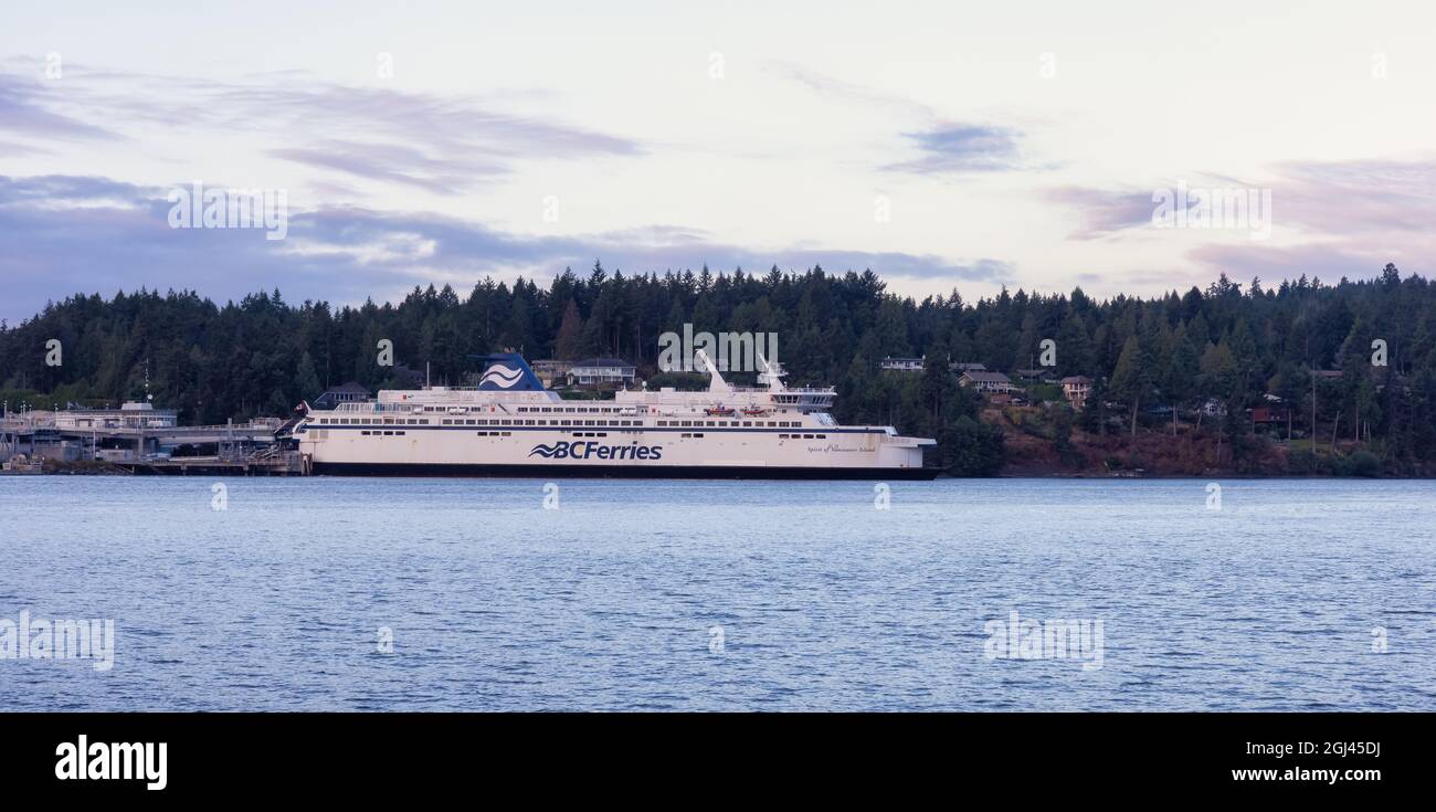 BC Ferries parked at Swartz Bay Terminal Stock Photo - Alamy