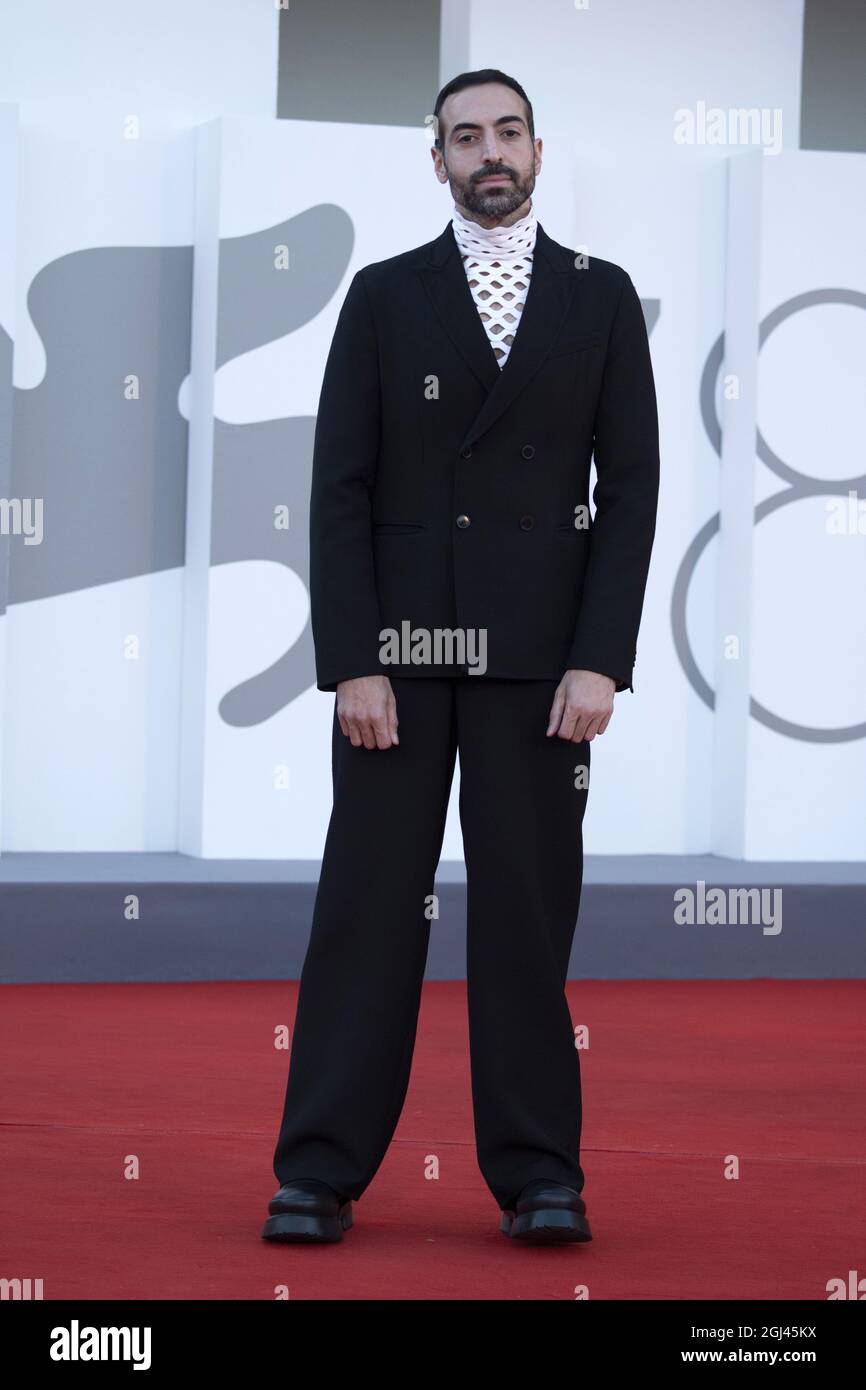 Venice, Italy. 08th Sep, 2021. Mohammed Al Turki attending the Freaks ...