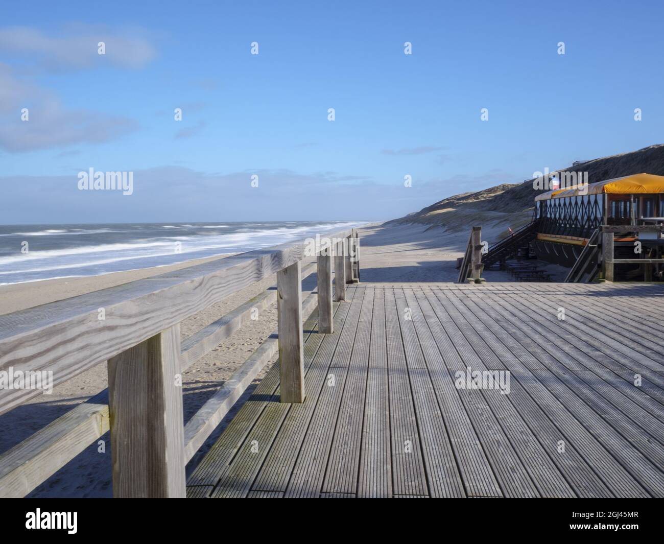 Scenic view of the Sylt island coastline, Germany Stock Photo - Alamy
