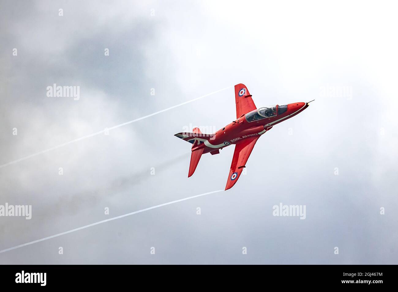 Royal Air Force Aerobatic Team, Red Arrows, display, Bournemouth Air ...