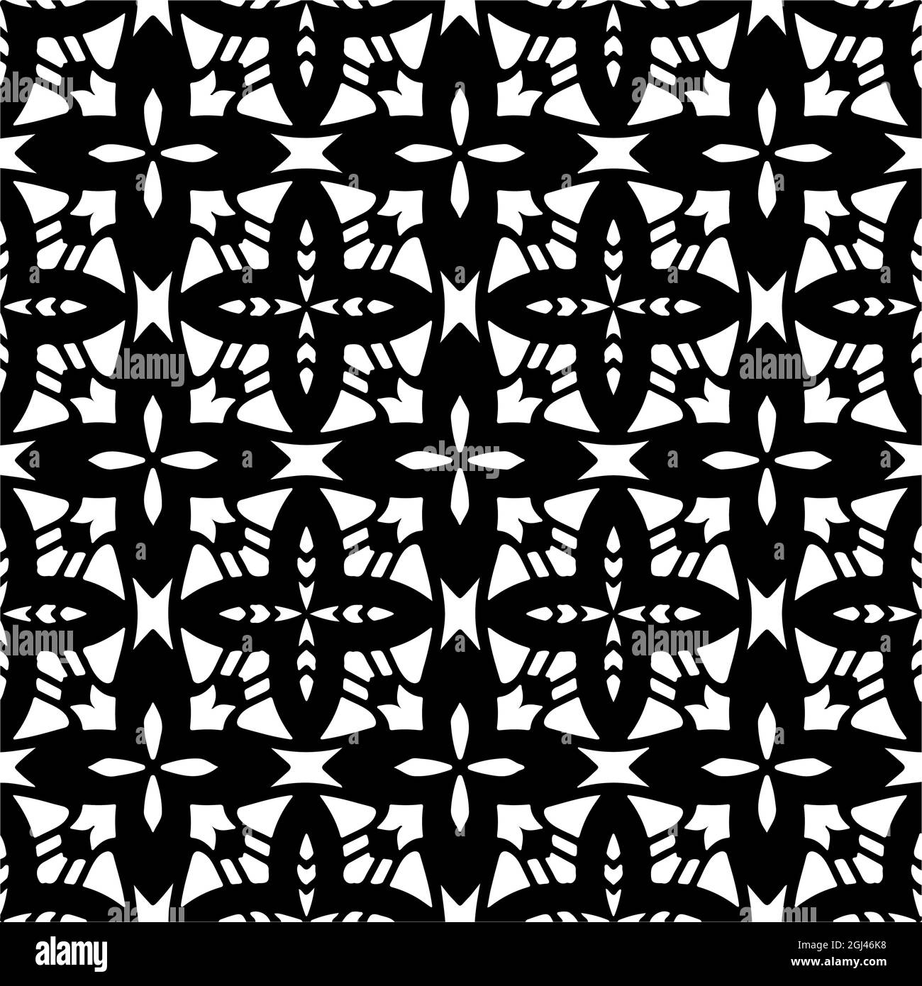 floral seamless pattern background.Geometric ornament for wallpapers ...