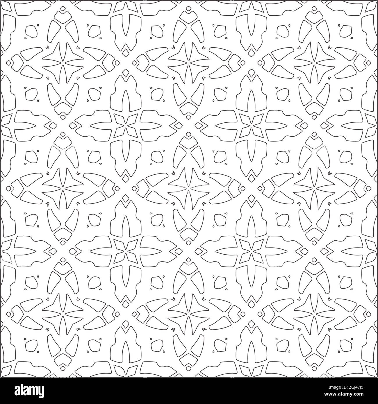 floral pattern background.Repeating geometric tiles from striped ...