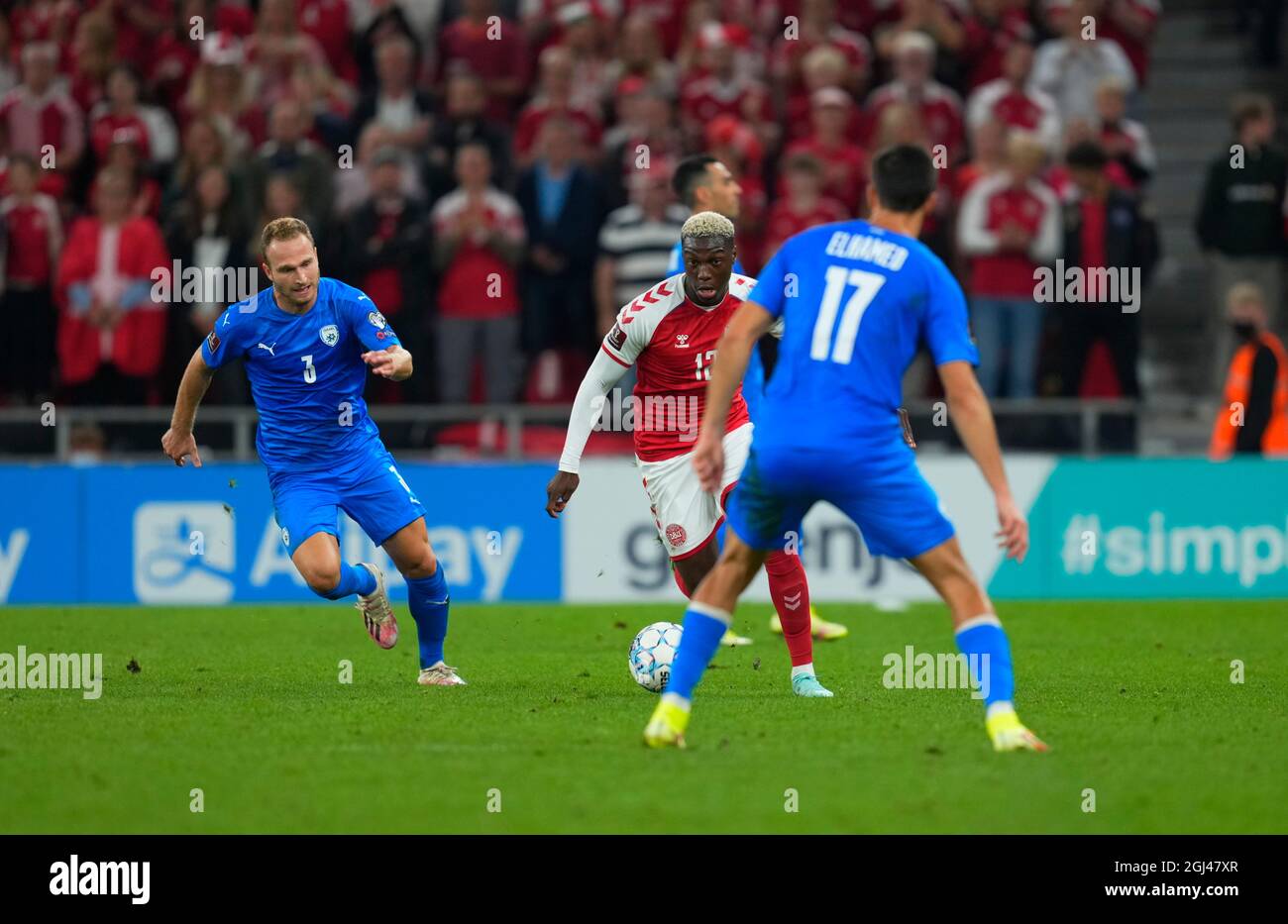 September 8, 2021: Mohammed Daramy of Denmark during Denmark against ...