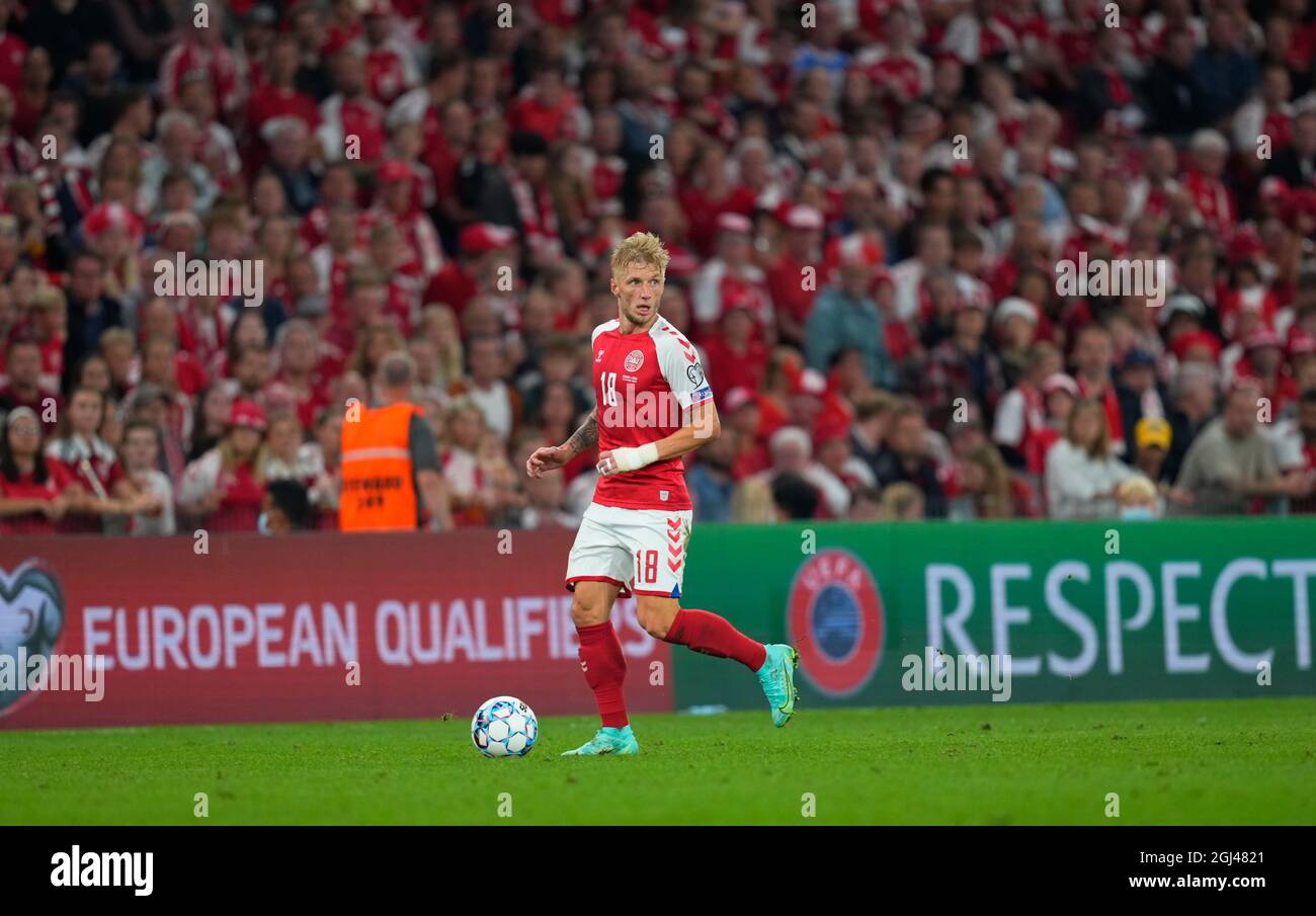 September 8, 2021: Daniel Wass of Denmark during Denmark against Israel ...