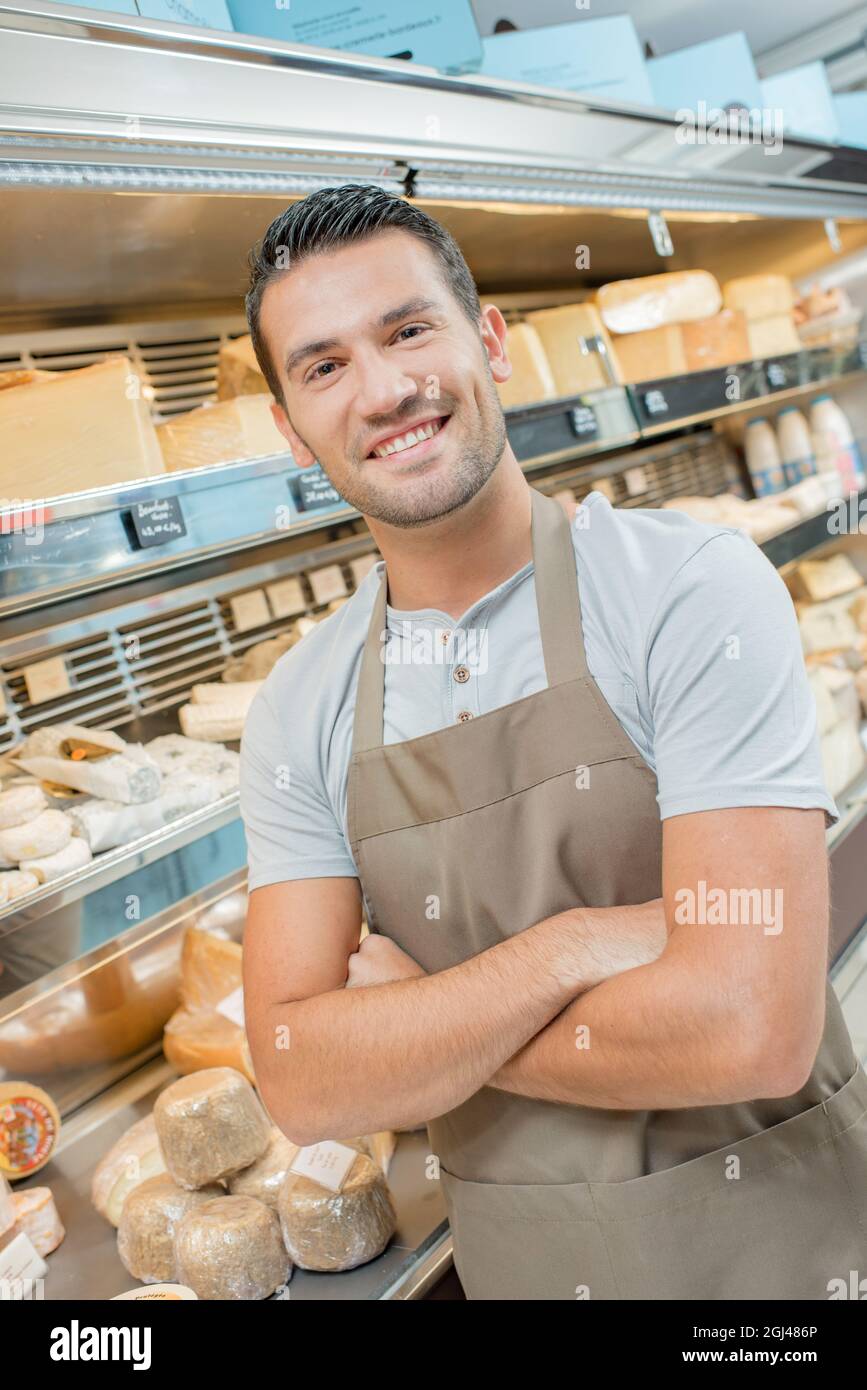 Cheese monger hi-res stock photography and images - Alamy