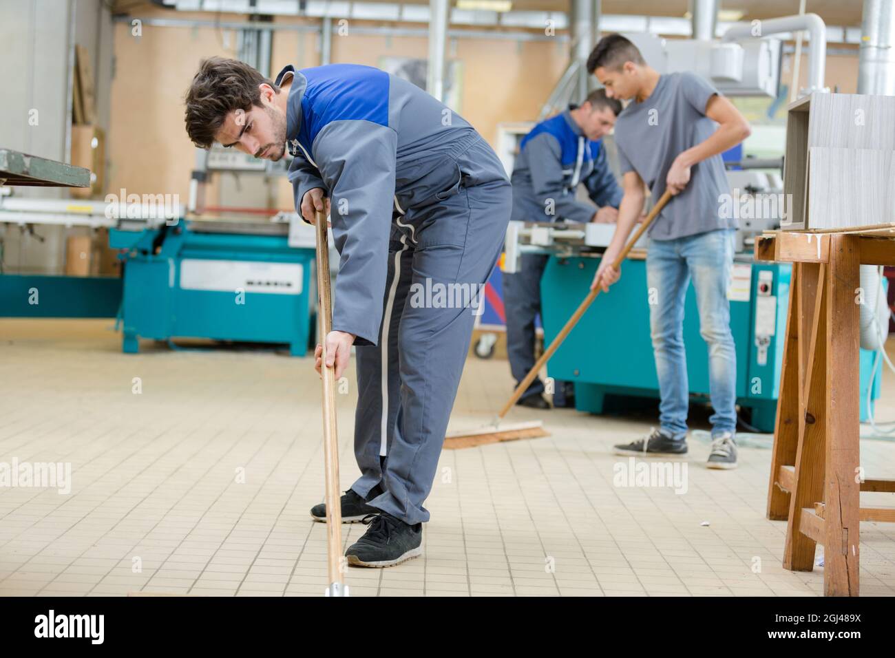 Janitorial team hi-res stock photography and images - Alamy