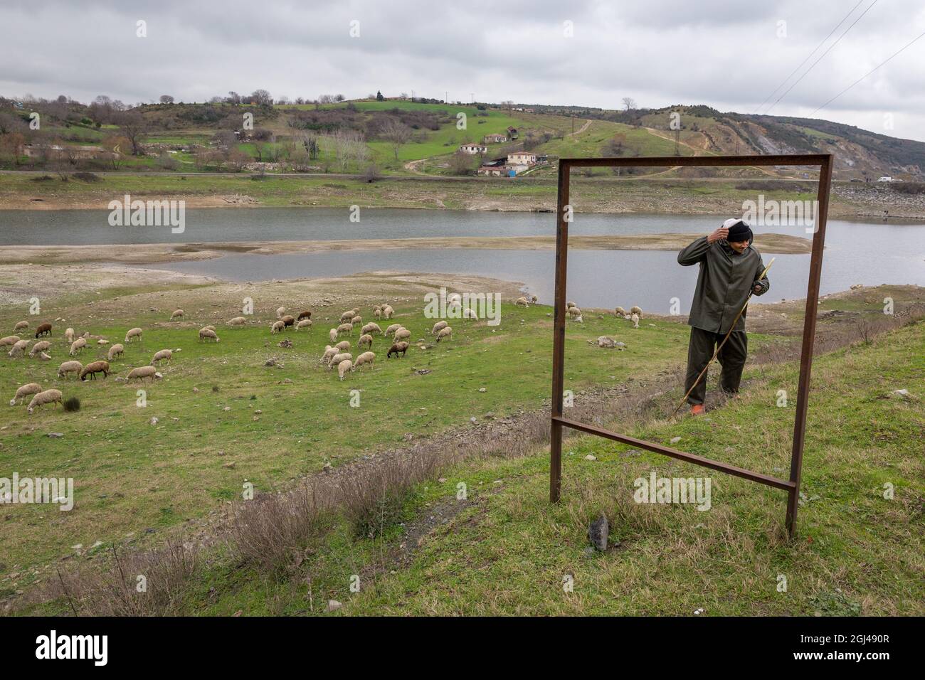 Located in the middle of the Istanbul Canal project, the Sazlibosna Dam ...