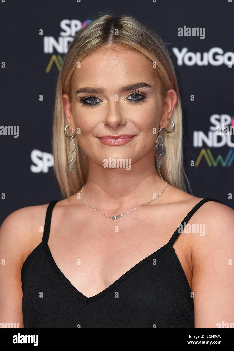 September 8th, 2021, London, UK. Alice Kinsella arriving at the Sport ...
