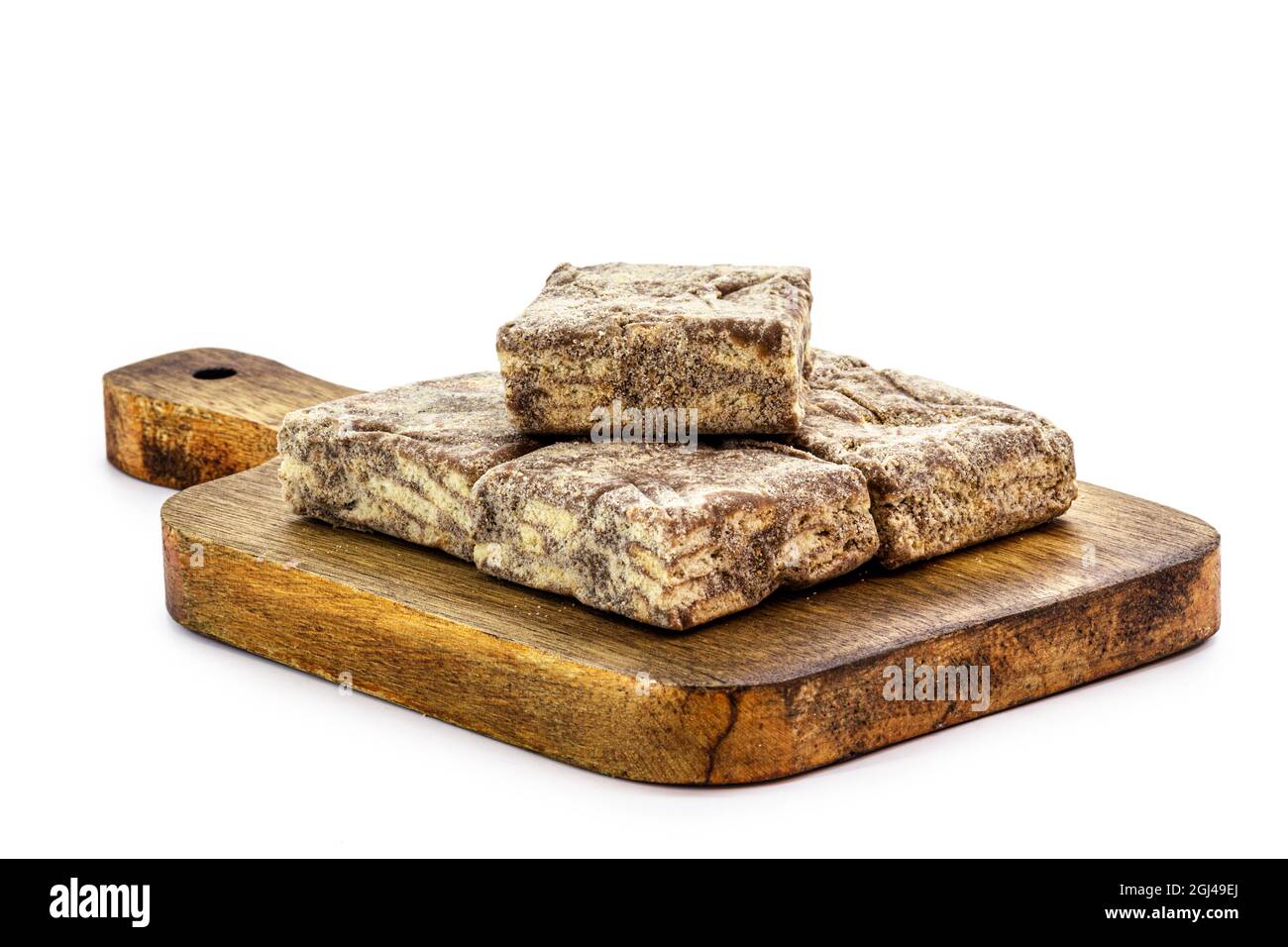 Brazilian sweet called "Italian straw", made with chocolate, dulce de ...