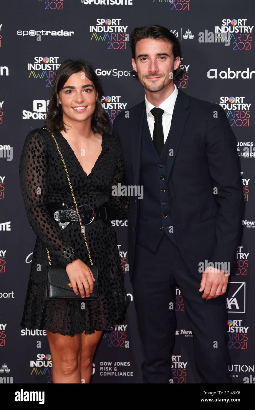 September 8th, 2021, London, UK. Jamie Chadwick and boyfriend arriving ...