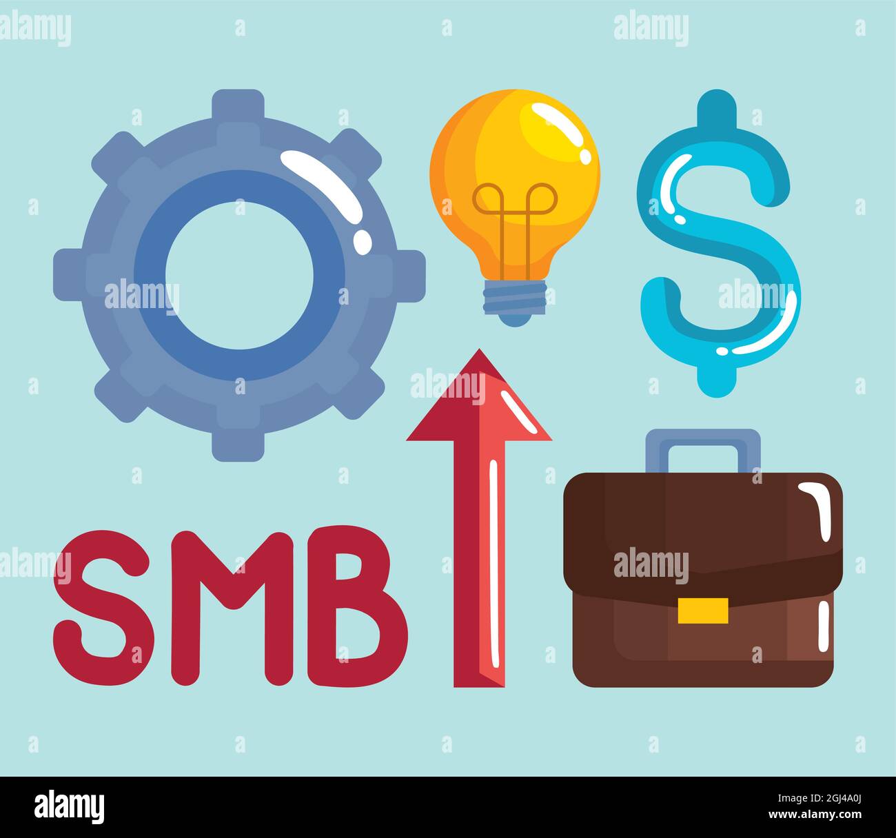 smb icon group Stock Vector Image & Art - Alamy
