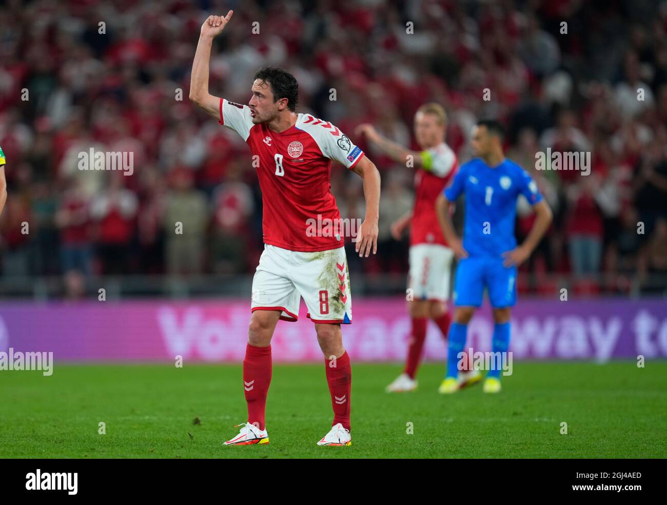September 8, 2021: Thomas Delaney of Denmark during Denmark against ...