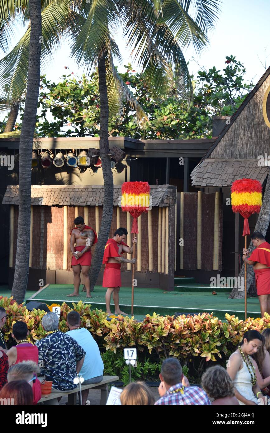 Oahu HI U.S.A. 6/6/2021. Germaine’s Luau. Fine Polynesian dining ...