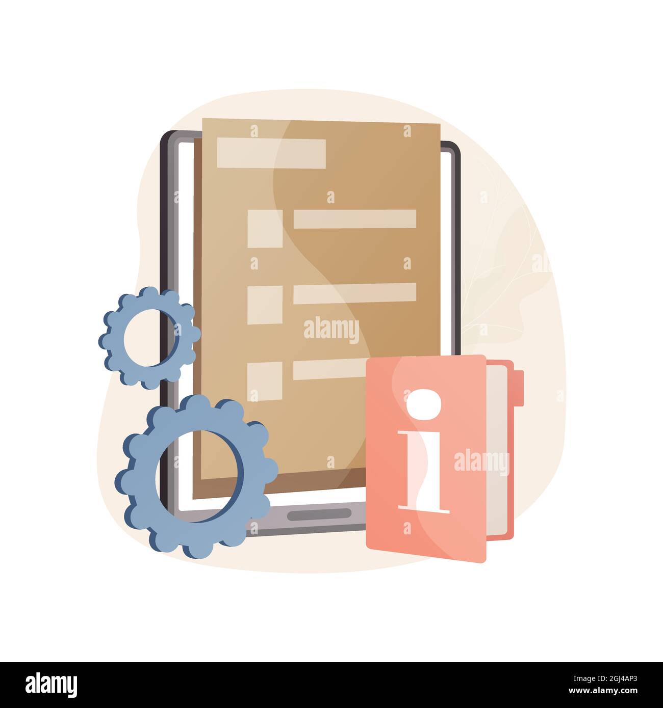 Customer service guide abstract concept vector illustration Stock ...