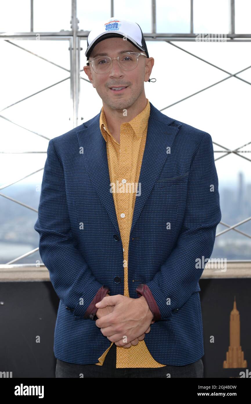 New York City, USA. 08th Sep, 2021. Blue's Clues host Steve Burns (1996 ...