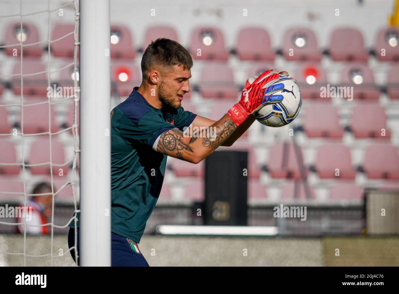 Vicenza, Italy. 07th Sep, 2021. Alessandro Plizzari (Italy) during ...
