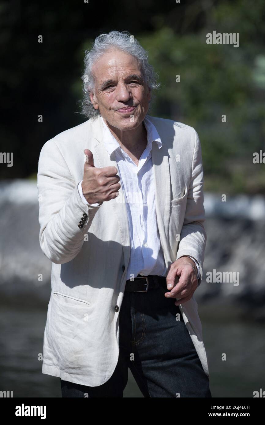 Abel Ferrara arriving at the Excelsior Hotel as part of the 78th Venice ...