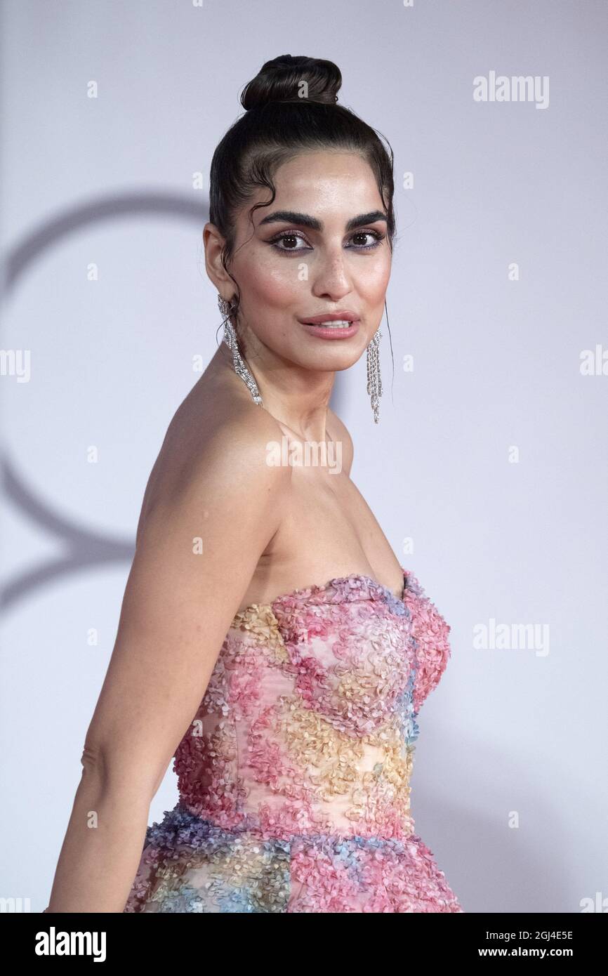 Farnoush Hamidian attending the Halloween Kills Premiere as part of the ...