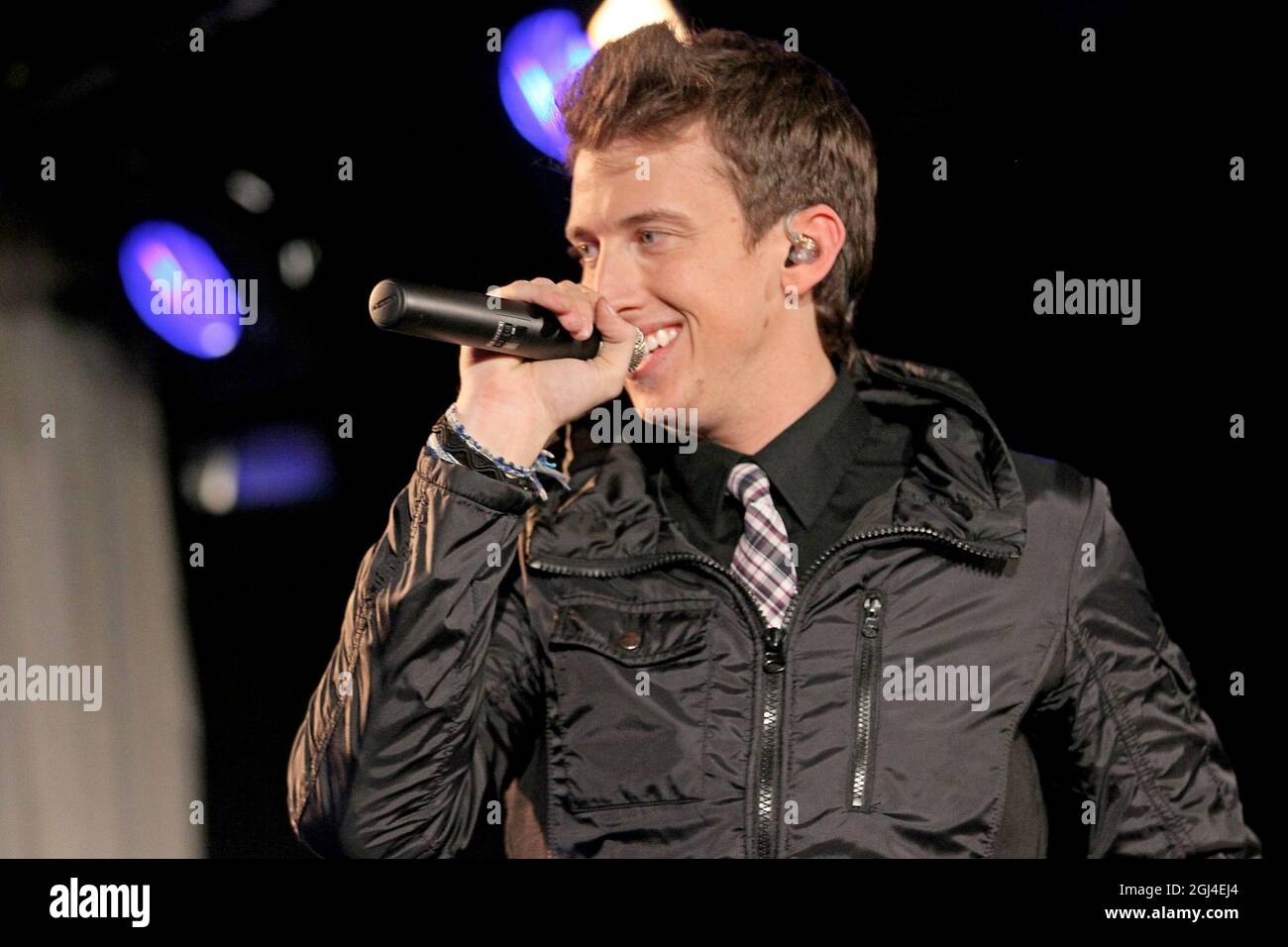 New York, NY, USA. 28 November, 2011. Austin Renfroe, performs at the ...