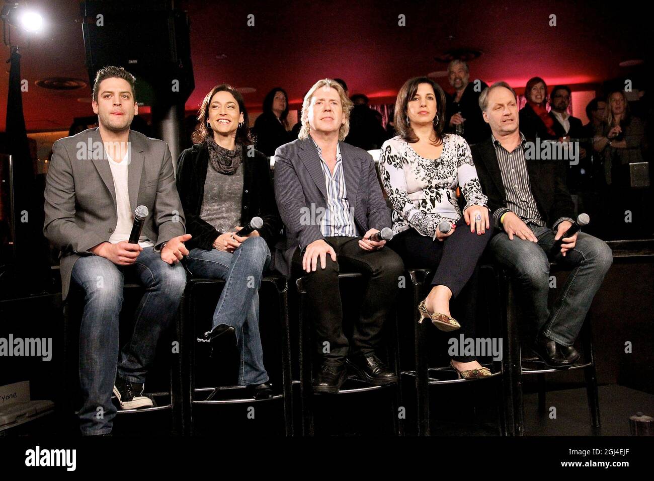 New York, NY, USA. 28 November, 2011. Jason Ienner, Lee Dannay, Steve ...