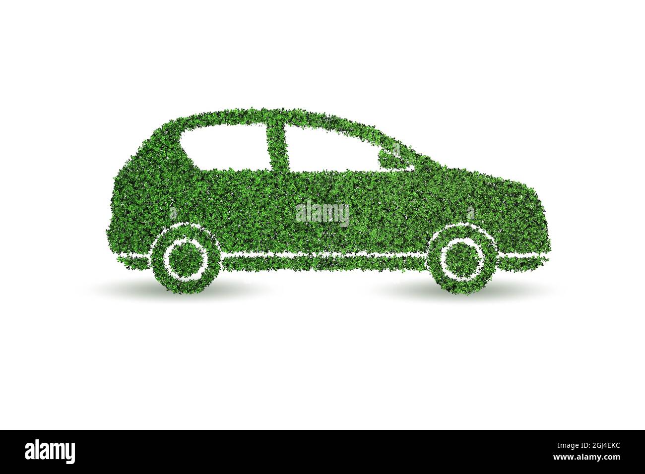 Concept of the ecological electric car Stock Photo - Alamy