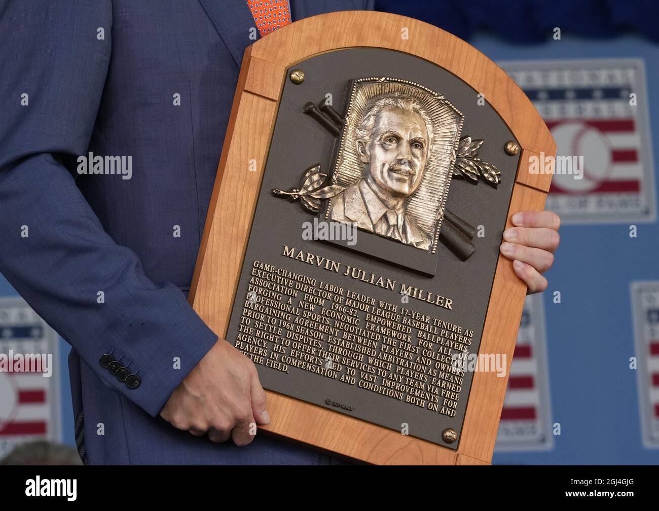 Cooperstown, United States. 08th Sep, 2021. President of HOF Jeff ...