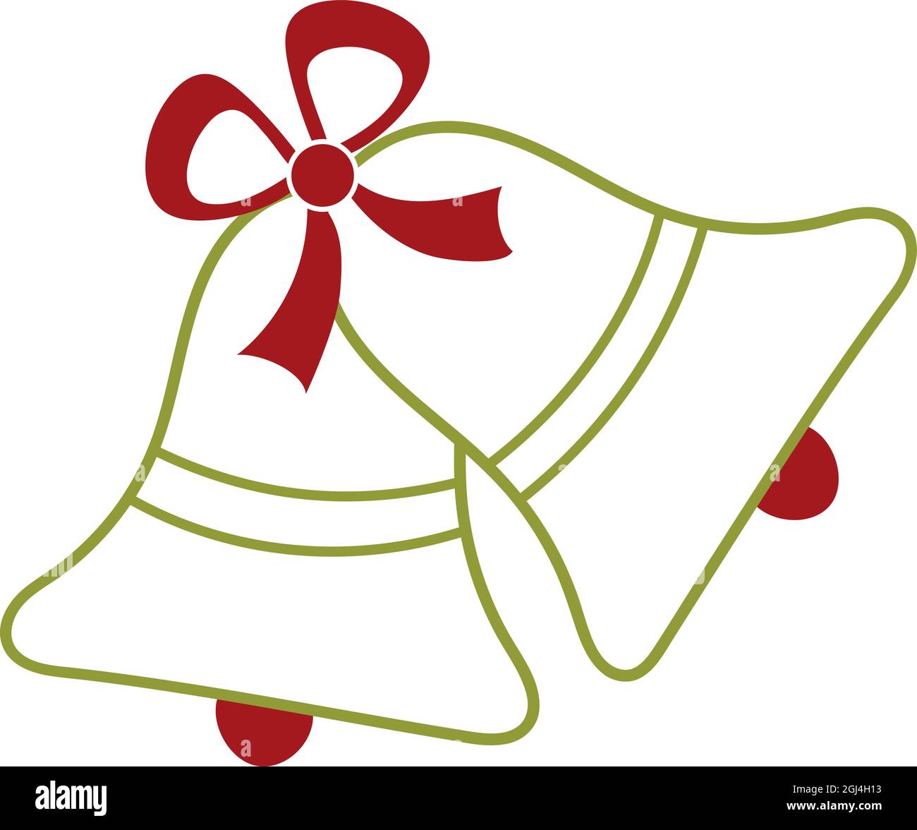 Christmas Bell Clipart Simple