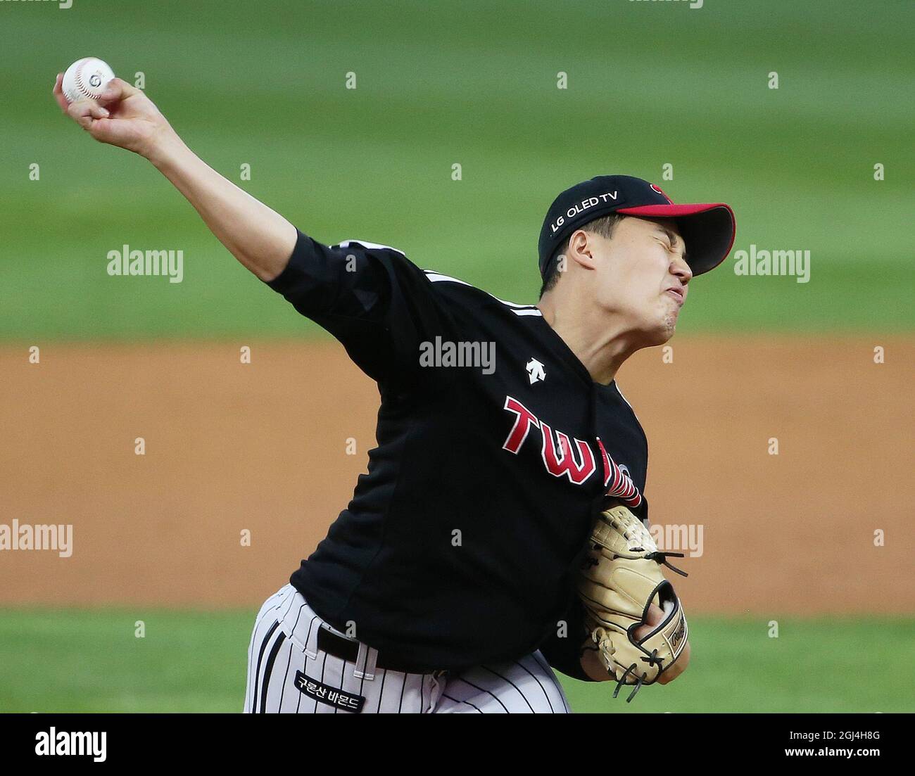 09th Sep, 2021. LG Twins' Im Chan-kyu Im Chan-kyu of the LG Twins ...