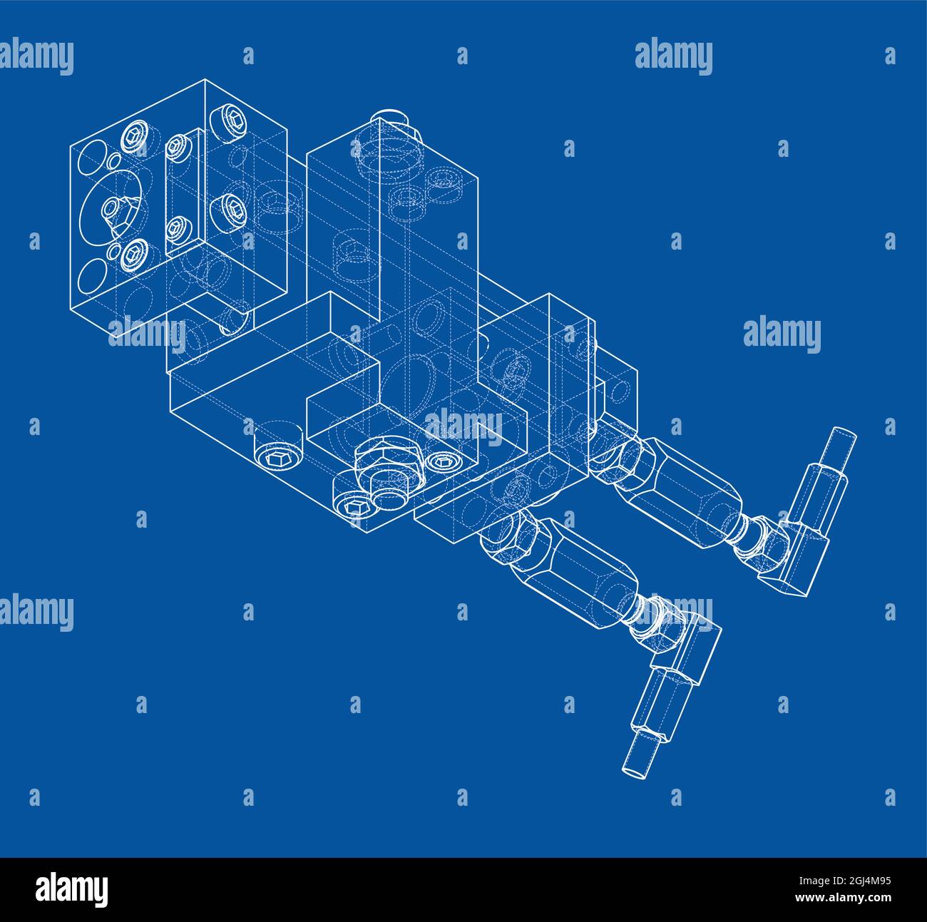 Abstract industry object concept. Vector Stock Vector Image & Art - Alamy