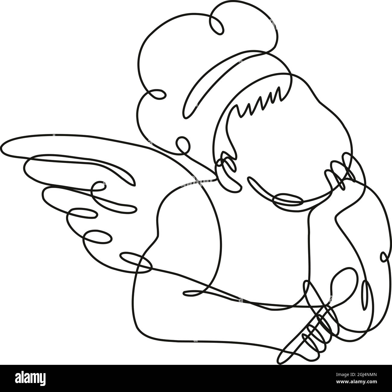Angel chef hi-res stock photography and images - Alamy