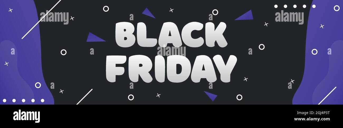 Sale banner web design template, abstract background - Vector ...