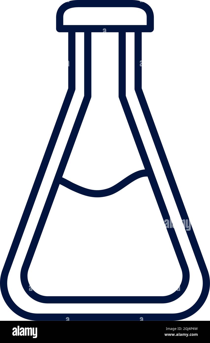 chemical flask design Stock Vector Image & Art - Alamy