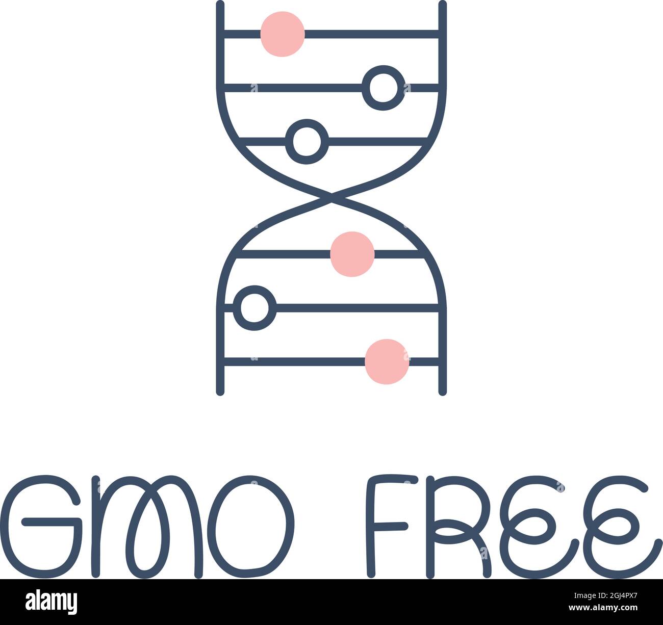gmo free icon Stock Vector Image & Art - Alamy