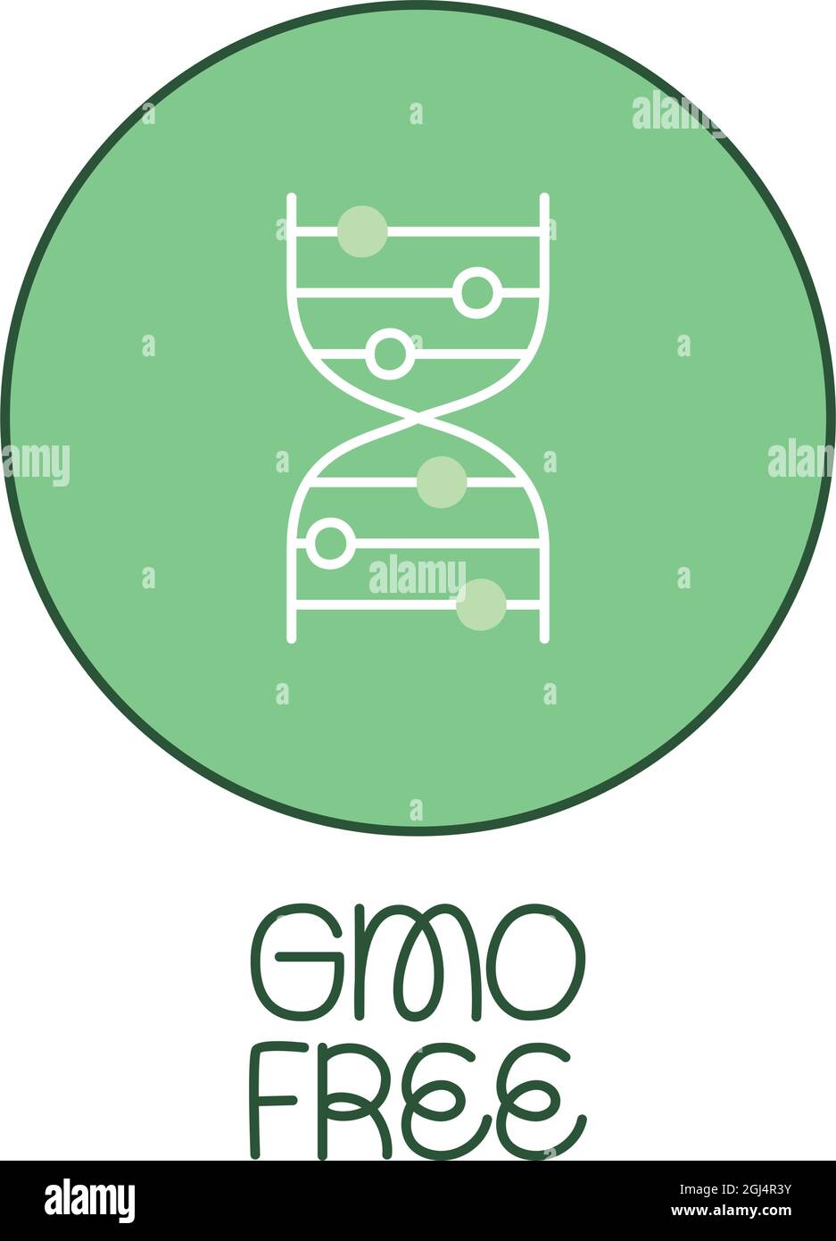 gmo free illustration Stock Vector Image & Art - Alamy