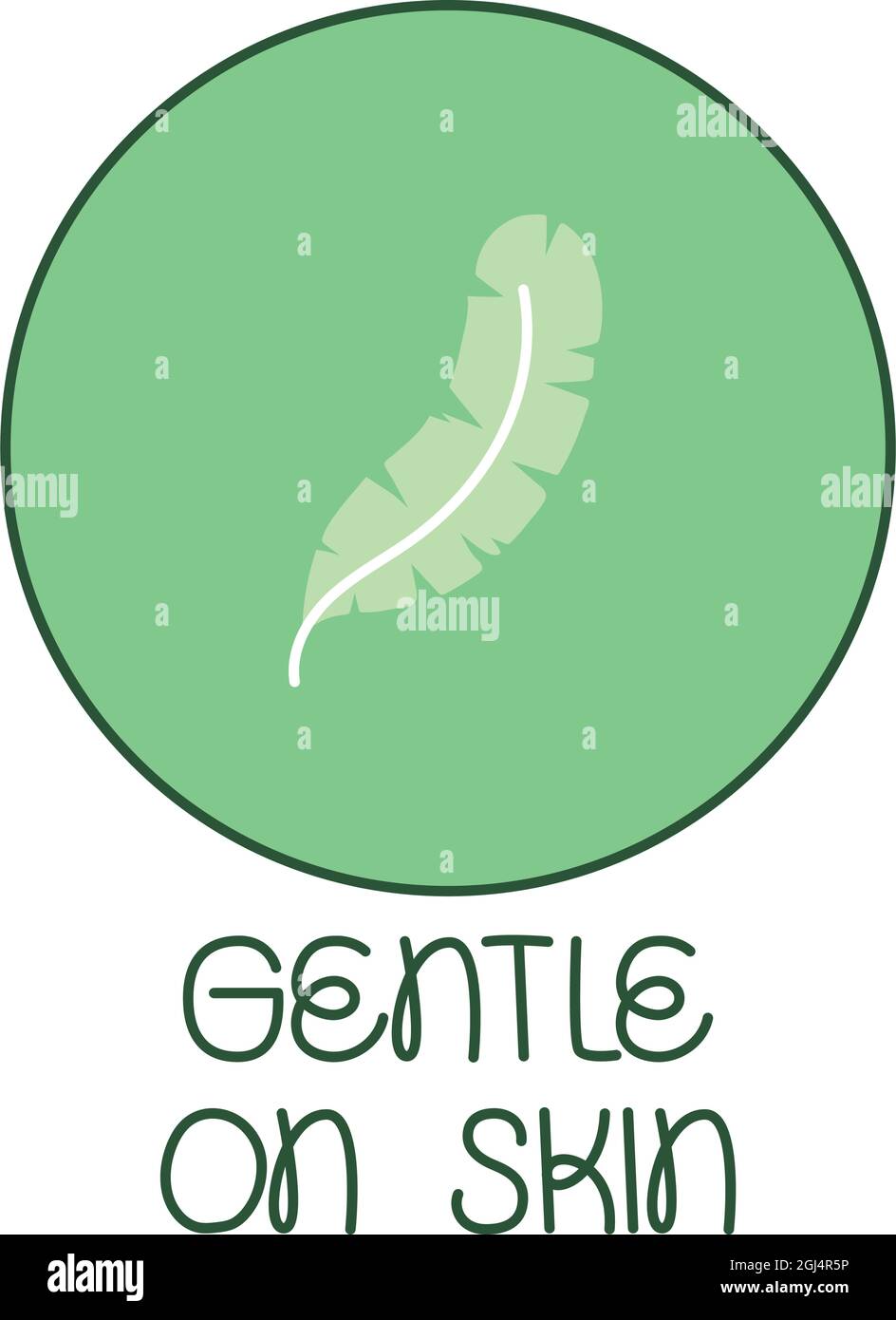 gentle on skin illustration Stock Vector Image & Art - Alamy
