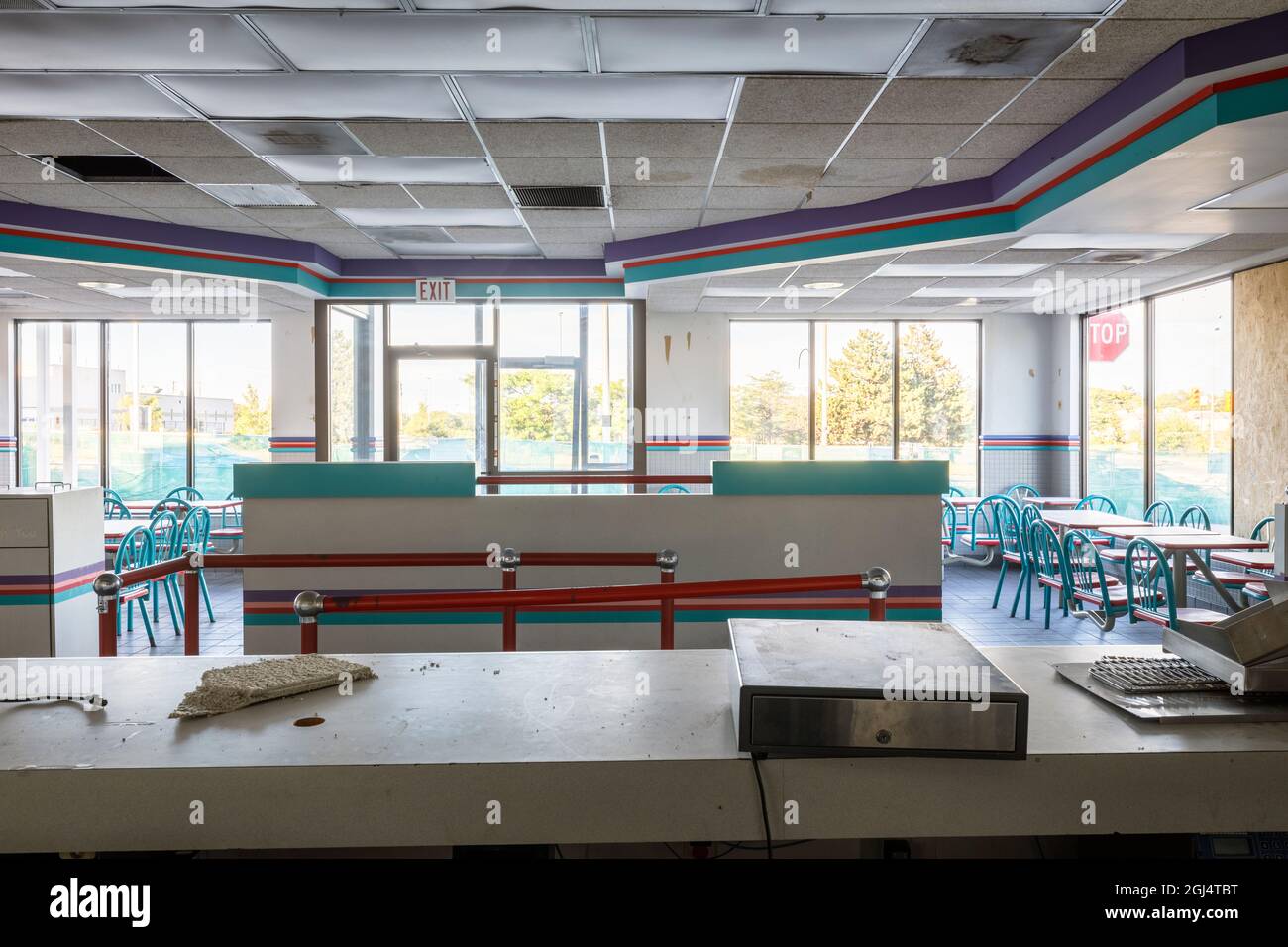 Taco Bell Building Inside