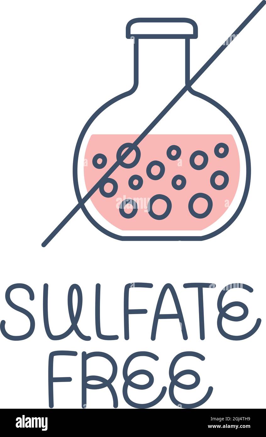 Sulfate free Stock Vector Images - Alamy