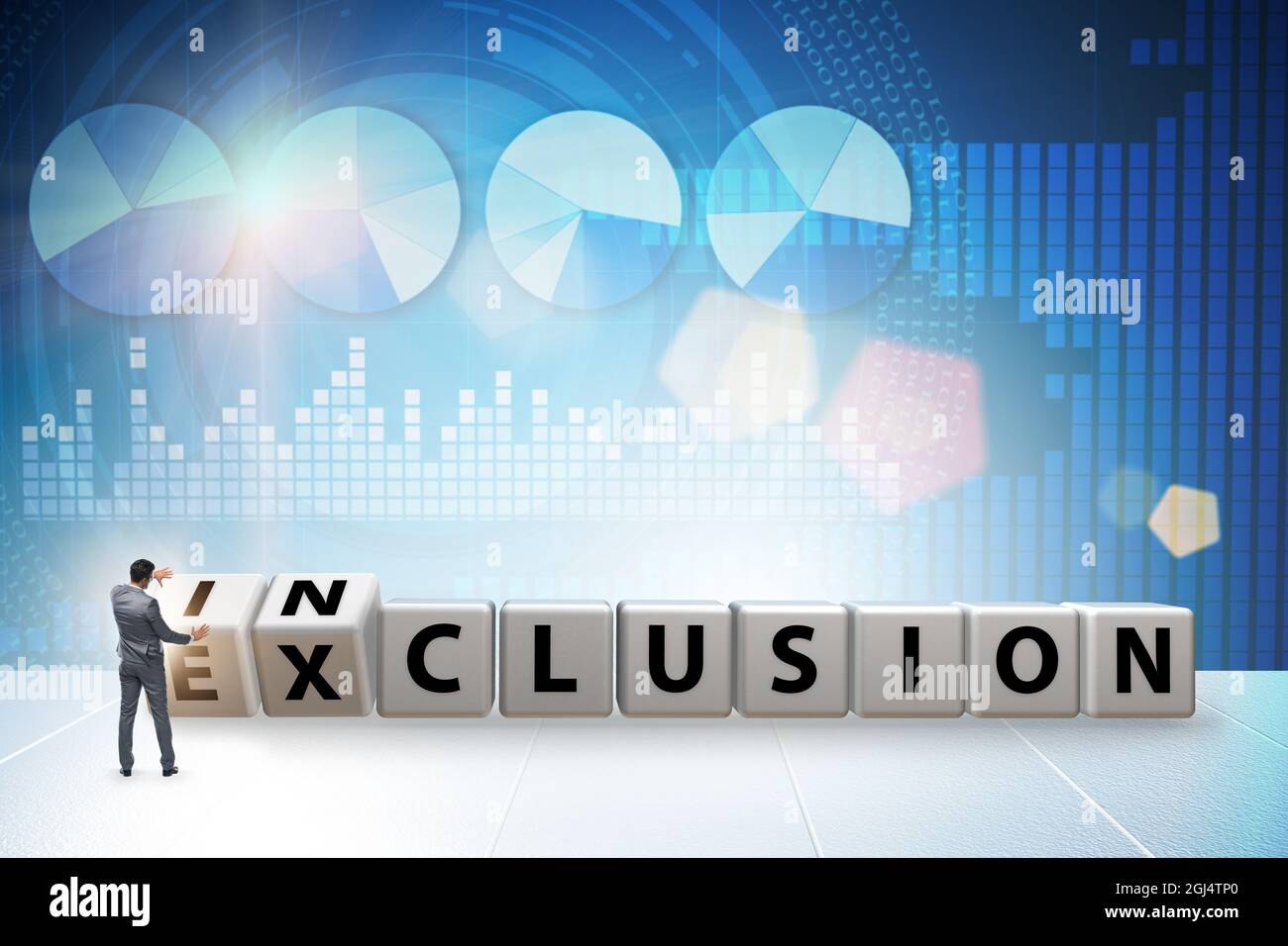 Inclusion integration exclusion separation hi-res stock photography and ...