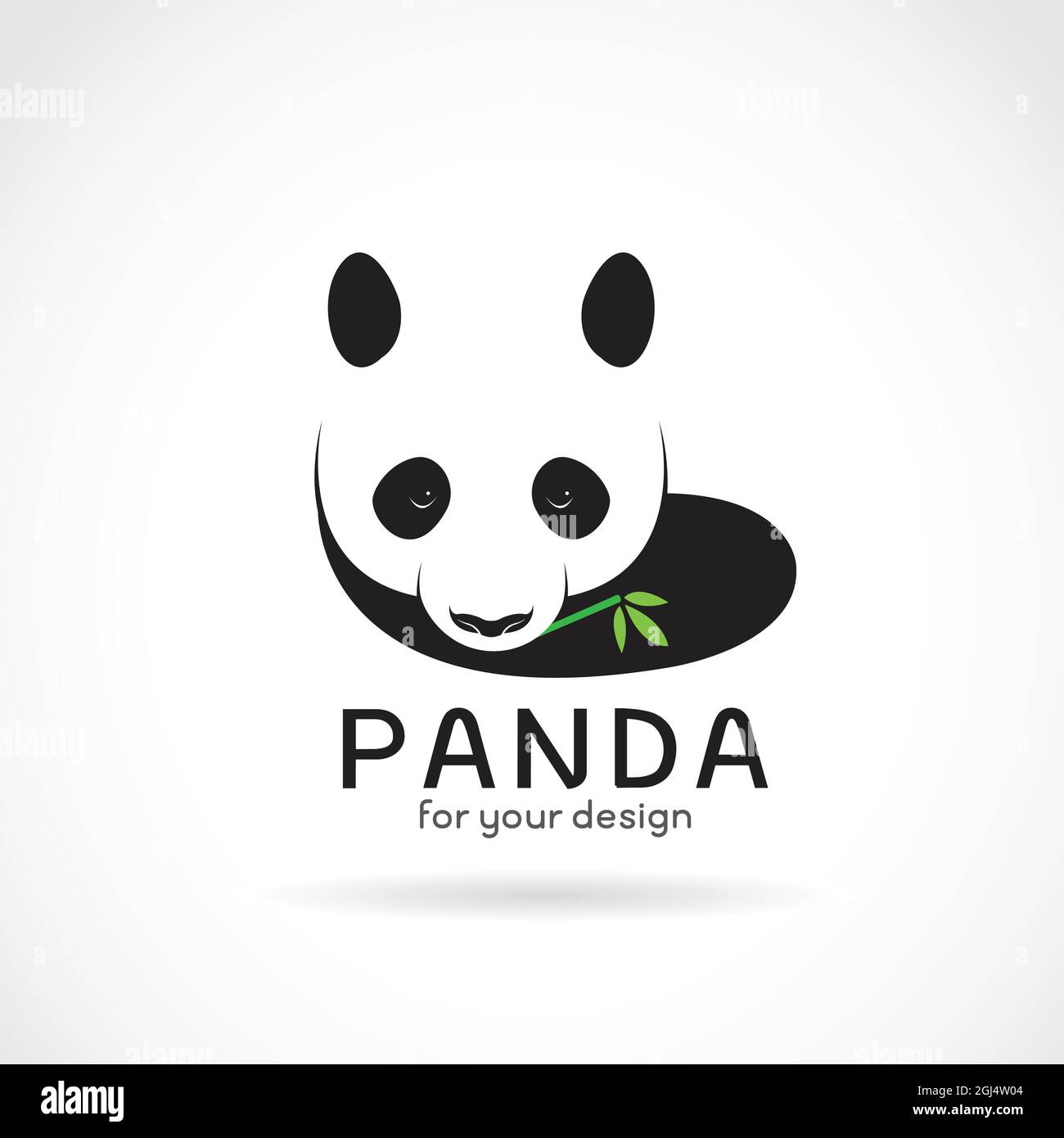 Panda logo vector hi-res stock photography and images - Alamy
