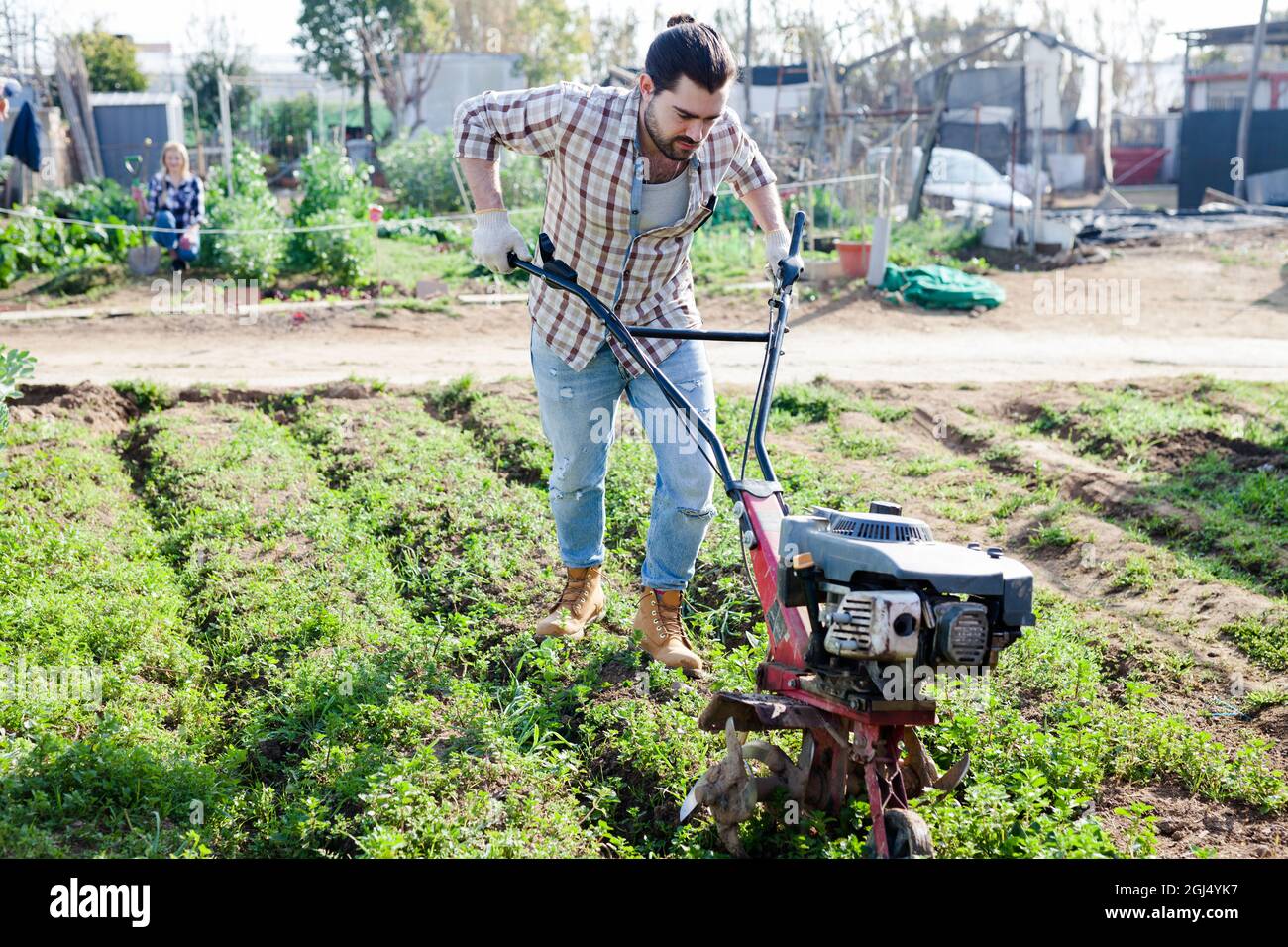 Motorized plow hi-res stock photography and images - Alamy