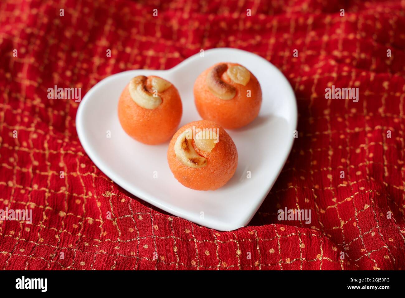Motichoor laddu hi-res stock photography and images - Alamy