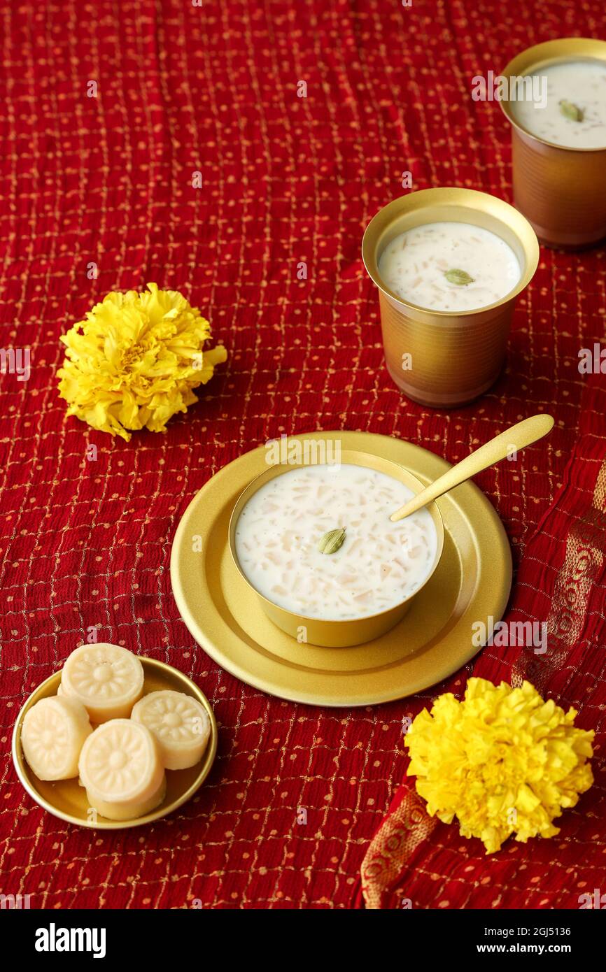 Rice Kheer Indian Sweet Payesh, Onam Payasam, Phirni dessert Mumbai ...