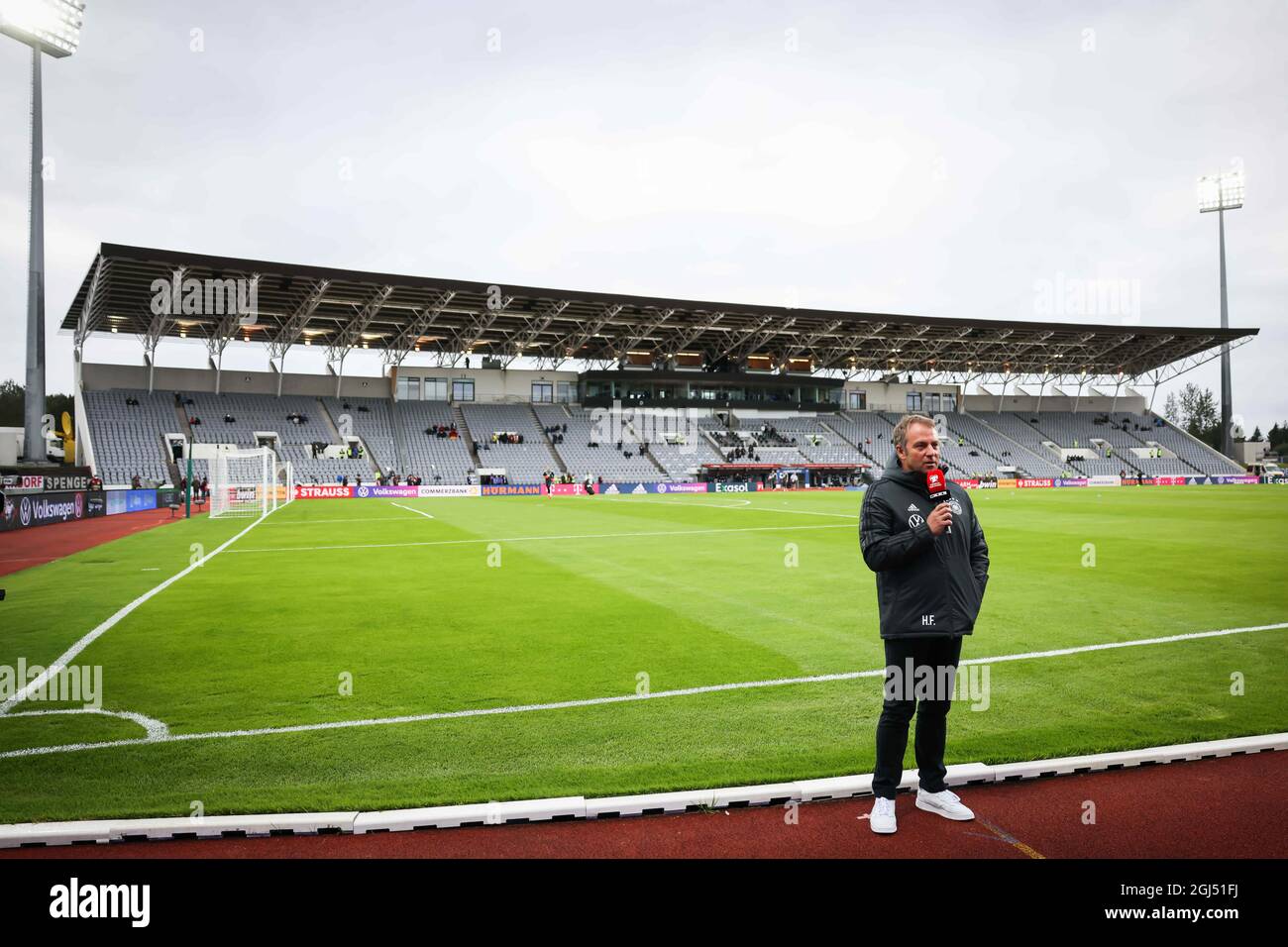 The national stadium at reykjavik hi-res stock photography and images ...