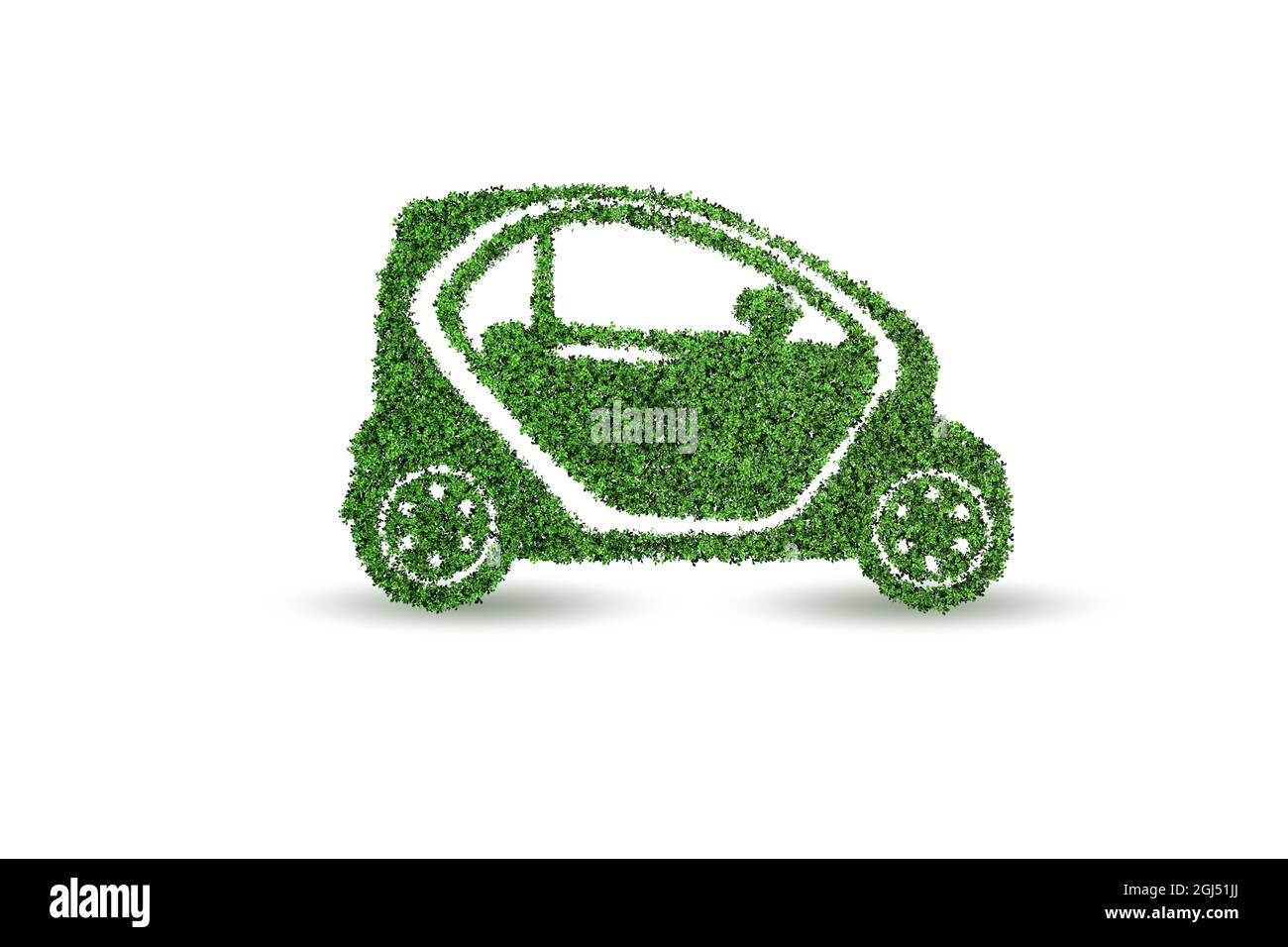 Concept of the ecological electric car Stock Photo - Alamy
