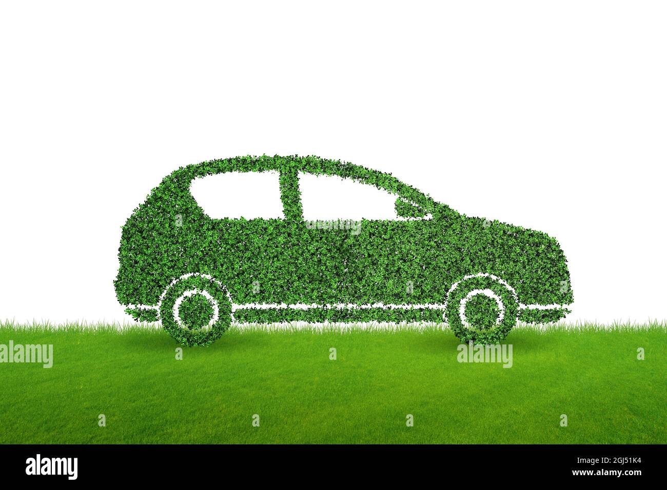 Concept of the ecological electric car Stock Photo - Alamy