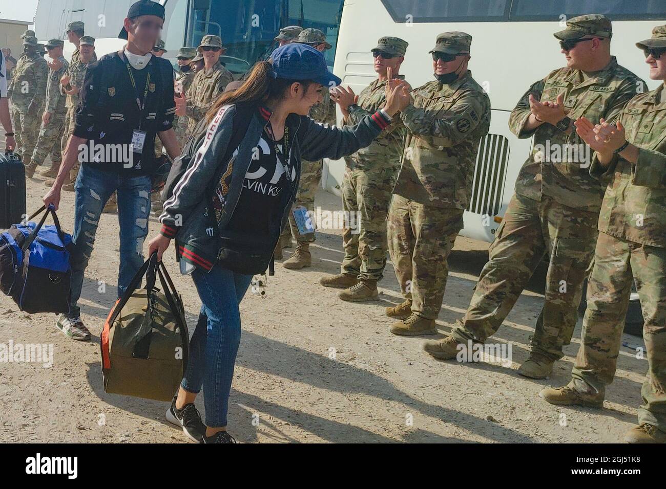 Soldiers with the 759th Military Police Battalion, 89th MP Brigade ...